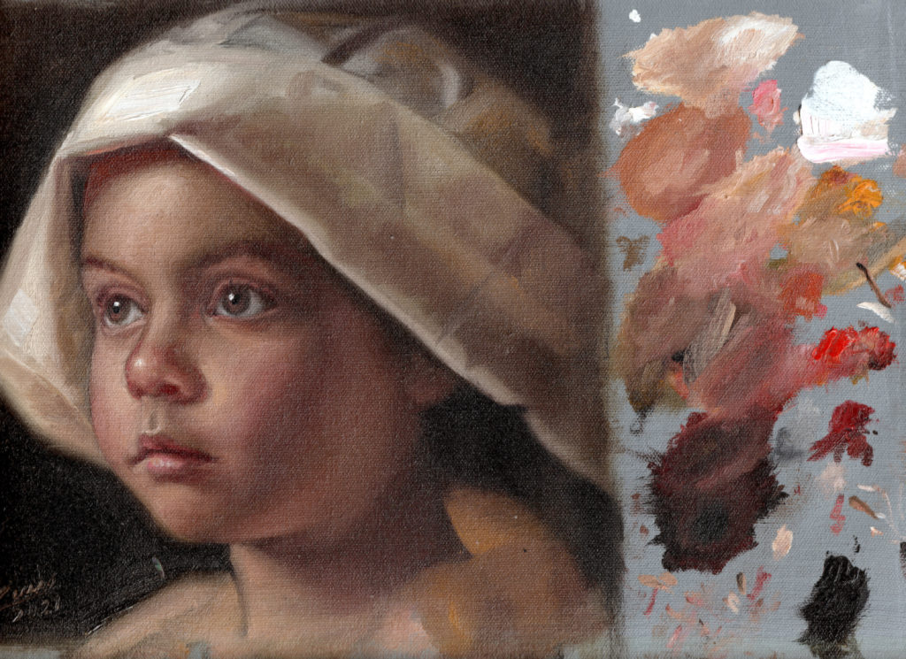 custom portrait painting - Renso Art