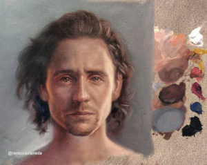 custom portrait painting - Renso Art