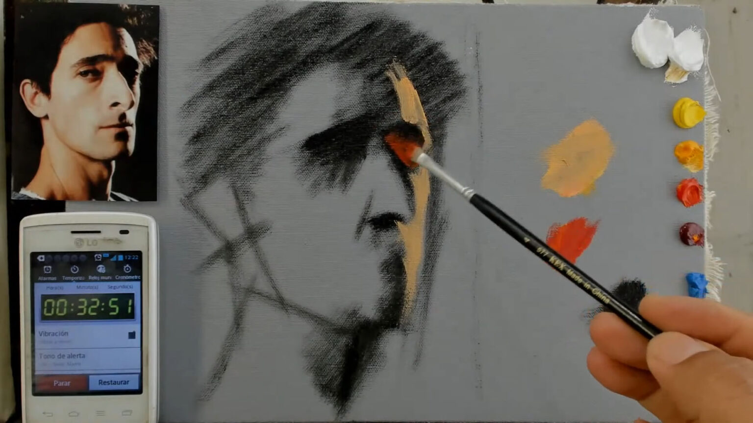 How to Paint a Portrait in 35 Minutes: A Step-by-Step Demo - Renso Art