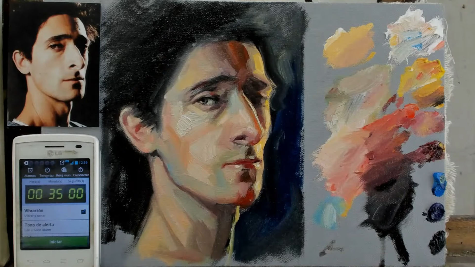 How to Paint a Portrait in 35 Minutes: A Step-by-Step Demo - Renso Art