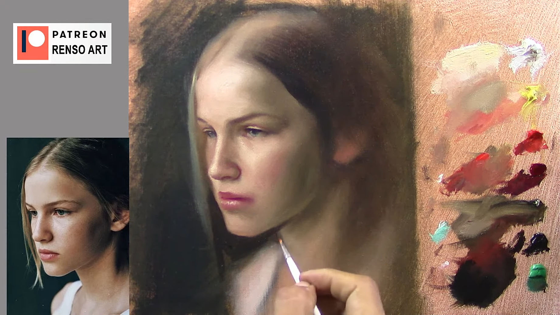 Mastering Edges in Oil Portrait Painting: A Guide to Creating Realism ...