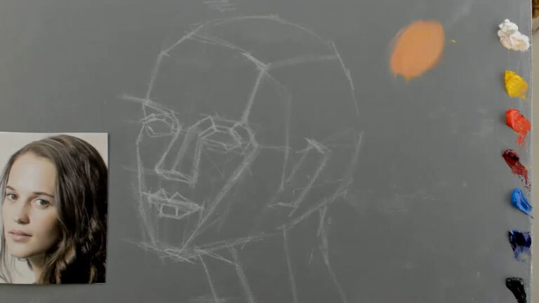 The planes of the face - Renso Art