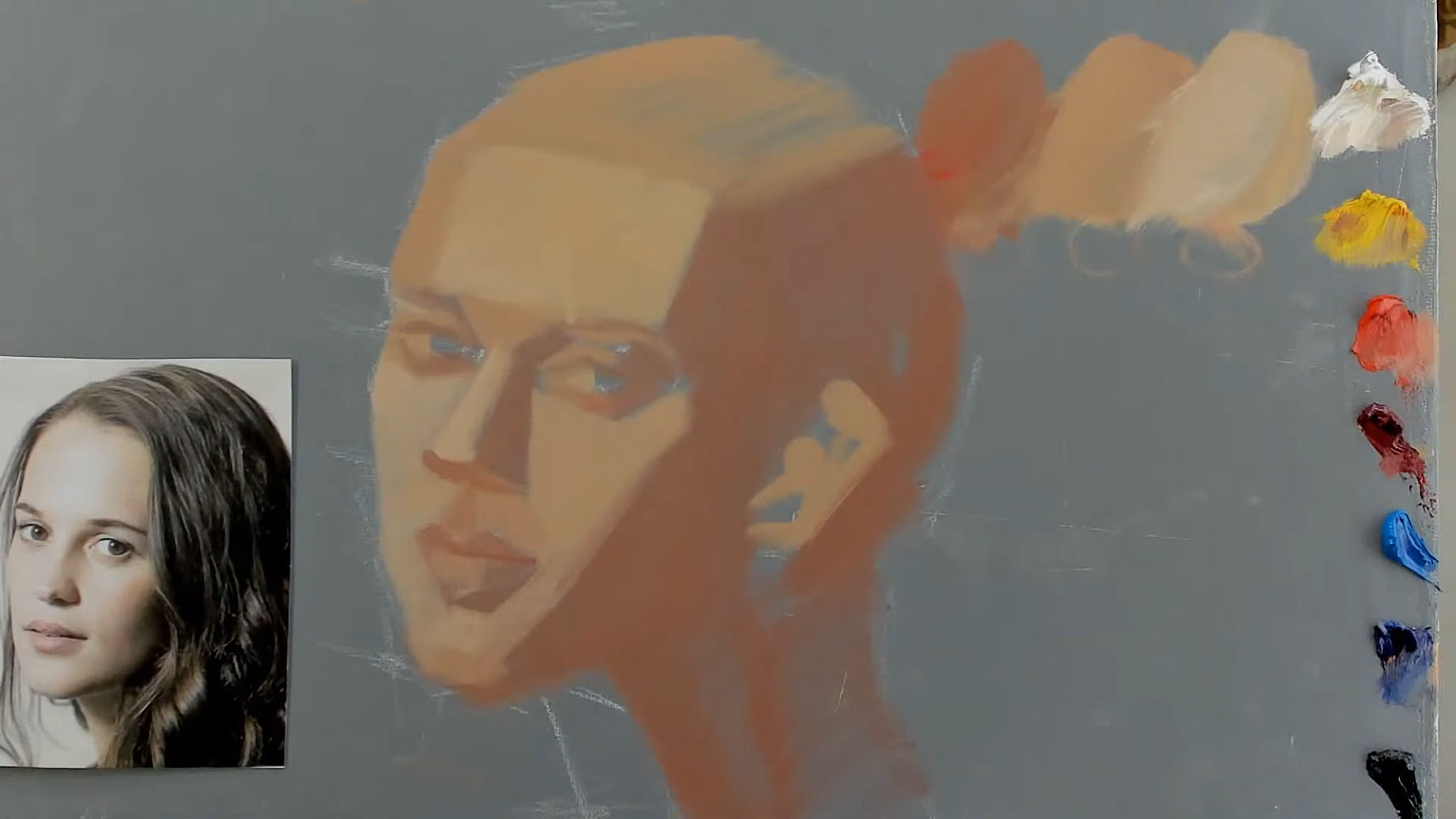 The planes of the face - Renso Art