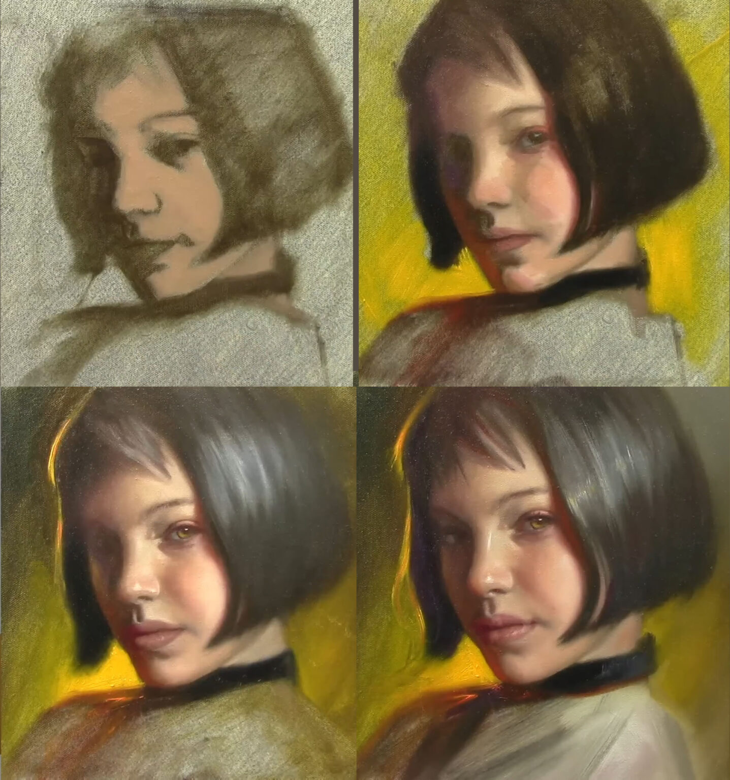 How to Paint a Portrait: A Step-by-Step Guide with In-Depth Color ...