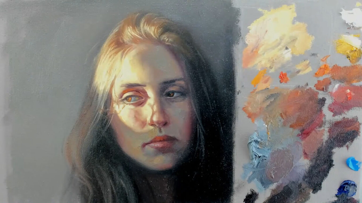 How I Mix Shadow Colors for Portraits - Renso Art