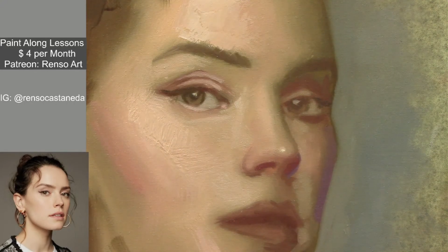 Step-by-Step Portrait Painting Tutorial: Techniques, Tips & Viewer Q&A ...