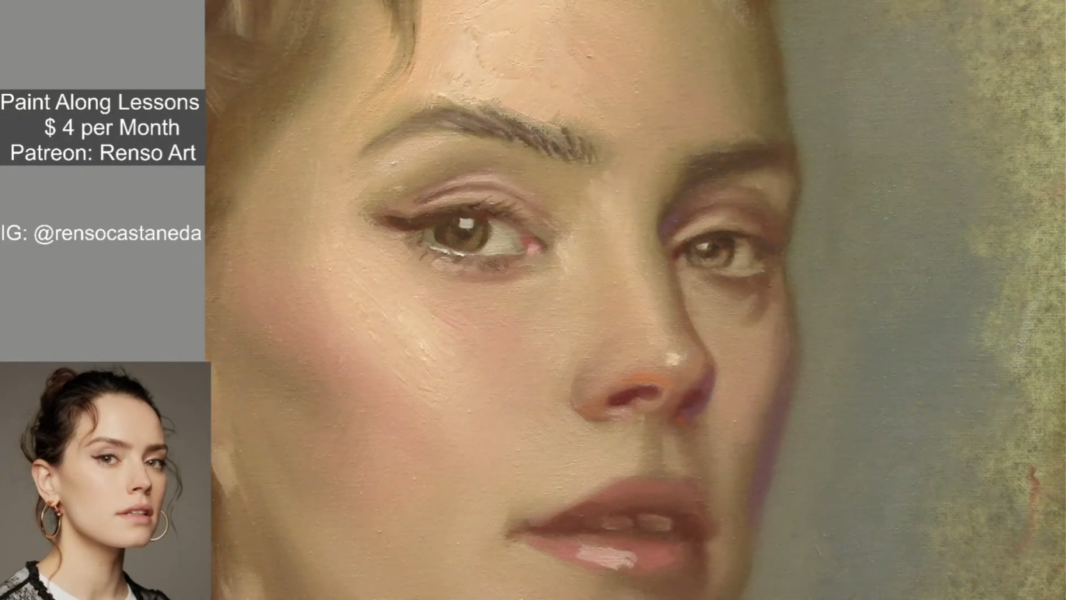 Step-by-Step Portrait Painting Tutorial: Techniques, Tips & Viewer Q&A ...