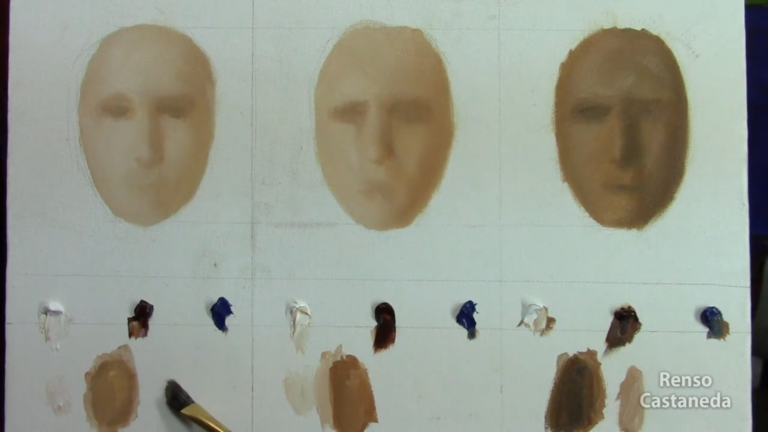 How to mix Basic Skin Colors for Beginners - Renso Art