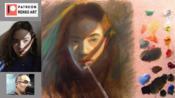 Easy Portrait Painting for Beginners: Step-by-Step Guide with Renso Art ...