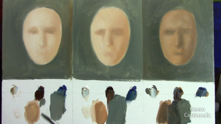 How to mix Basic Skin Colors for Beginners - Renso Art
