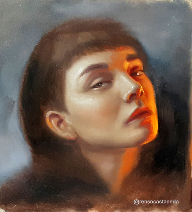 Planes of the Face in Different Lighting Setups - Renso Art