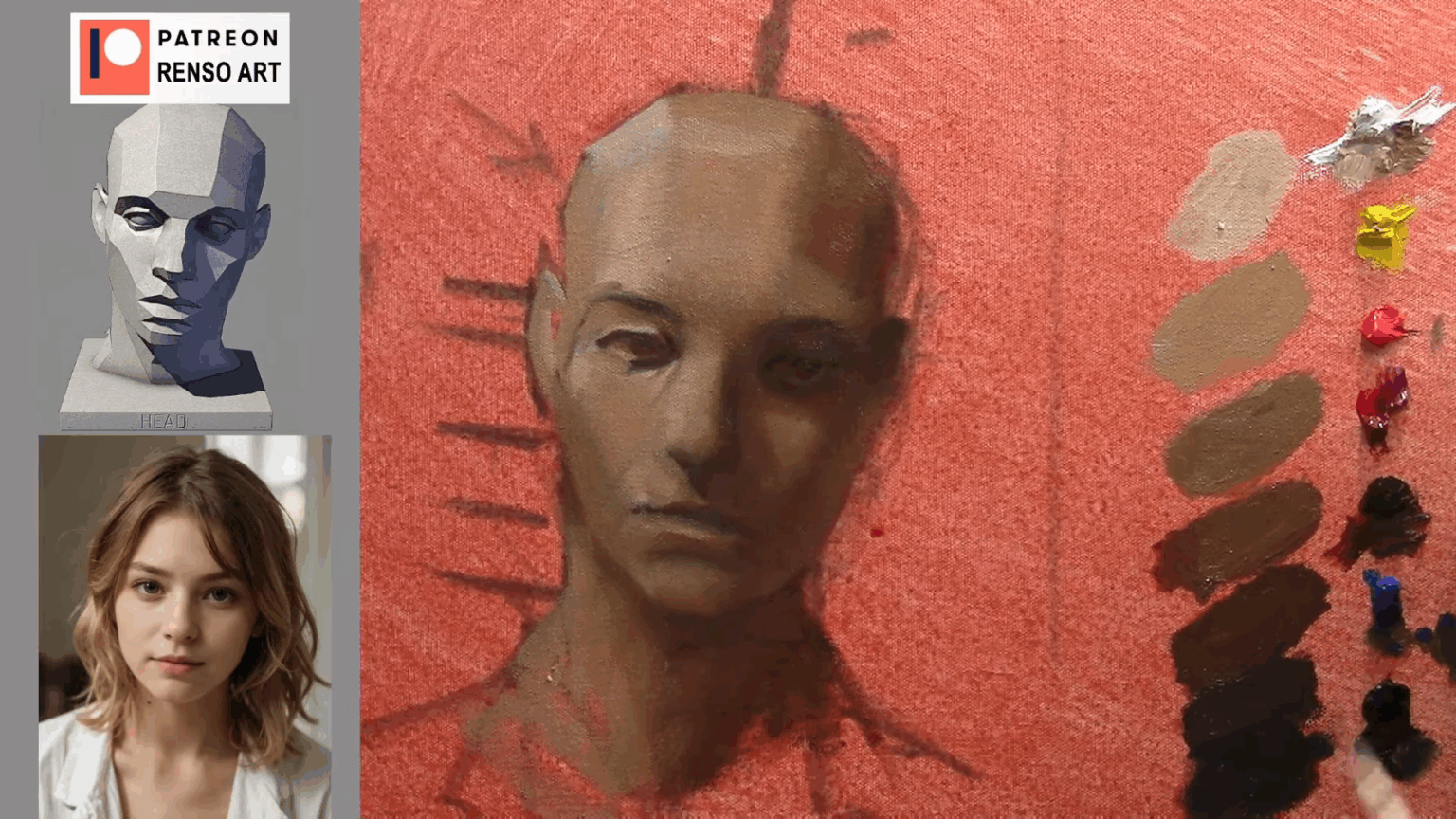 Mastering Planes of the face: A Complete Guide to Painting Portraits ...
