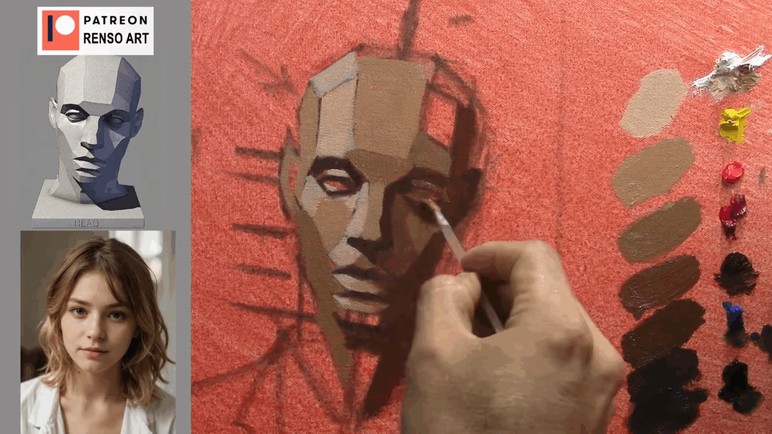 Mastering Planes of the face: A Complete Guide to Painting Portraits ...