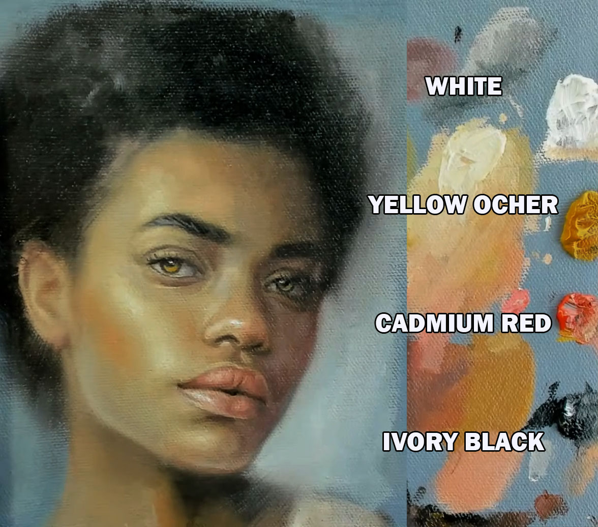 limited palettes for Portraits - Renso Art