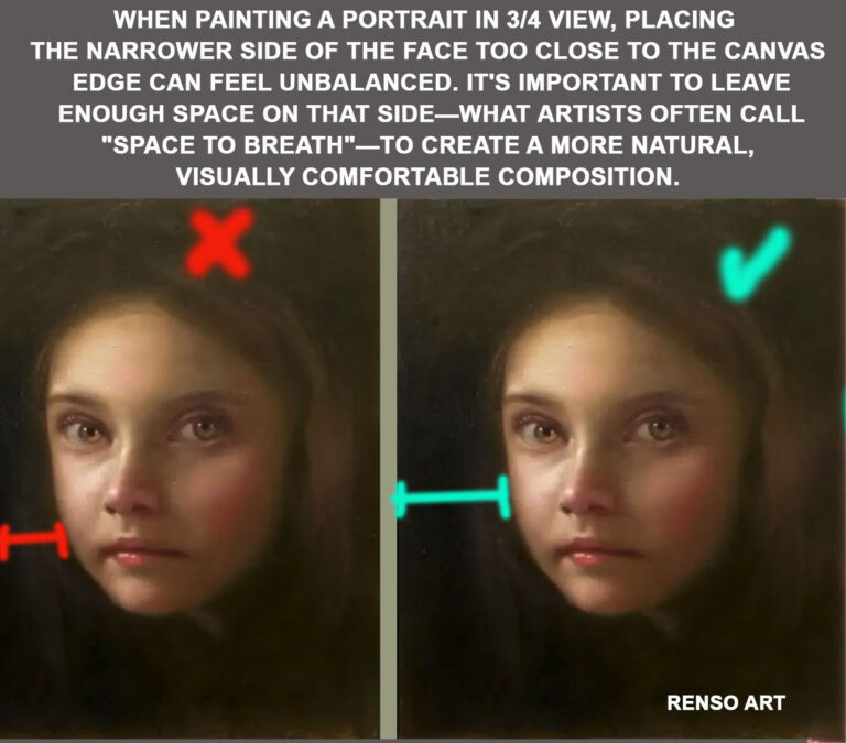 The Role of Composition in Portrait Painting - Renso Art