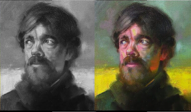 Why Good Values Let You Use Any Color Harmony in Portraits - Renso Art