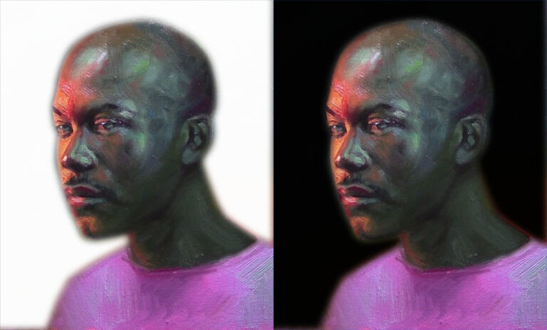 How Backgrounds Shape a Portrait - Renso Art